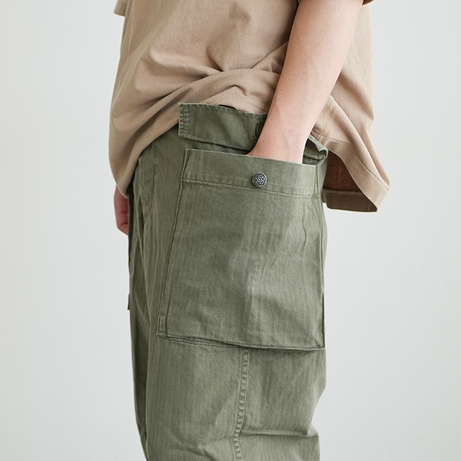 [03-5250-76]orSlow(オアスロウ)U.S ARMY 2 POCKET CARGO(ユーエスアーミー2ポケットカーゴ)/メンズ/レディース/ユニセックス/ボトムス/ワークパンツ ...