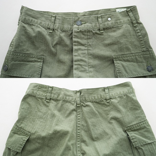 [03-5250-76]orSlow(オアスロウ)U.S ARMY 2 POCKET CARGO(ユーエスアーミー2ポケットカーゴ)/メンズ/レディース/ユニセックス/ボトムス/ワークパンツ ...