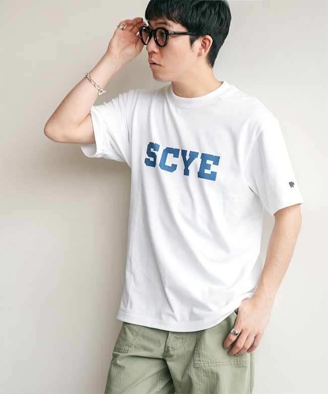 [5725-21701]Scye/SCYE BASICS(サイ/サイベーシックス) 30/2 Cotton Jersey College ...