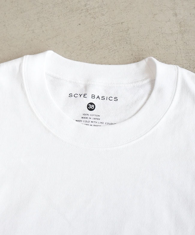 【SALE 30%OFF】Scye/SCYE BASICS(サイ/サイベーシックス) 30/2 Cotton Jersey College ...