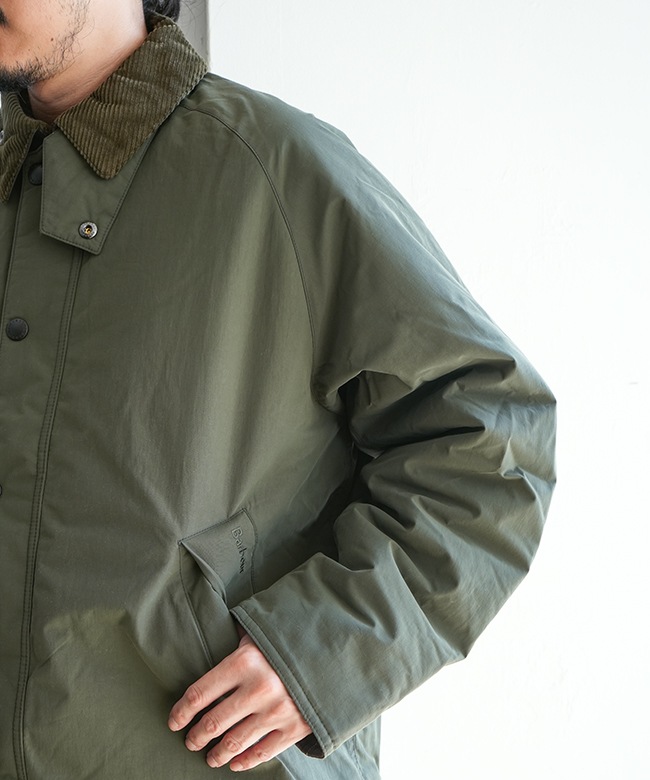 [MCA1005]Barbour(バブアー) TRANSPORT PADDED CASUAL JACKET トランスポート パディッド ...