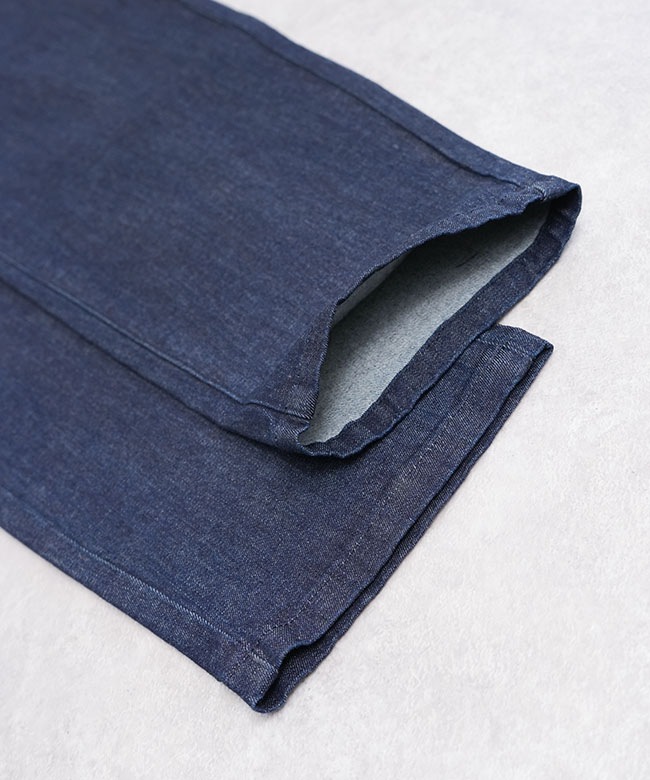 【SALE 50%OFF】[8R-DM-SM]8RAYNS(エイトレインズ) デニムストレッチイージーパンツ ボトムス デニムパンツ フェイク ...