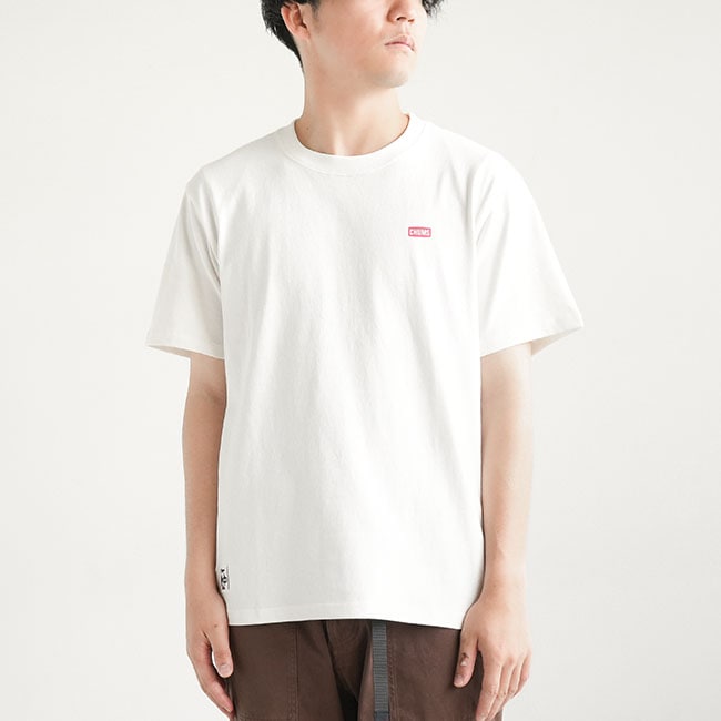 [CH01-2389]CHUMS(チャムス)Booby Logo Rainbow Islands T-Shirt(ブービーロゴレインボーアイ ...