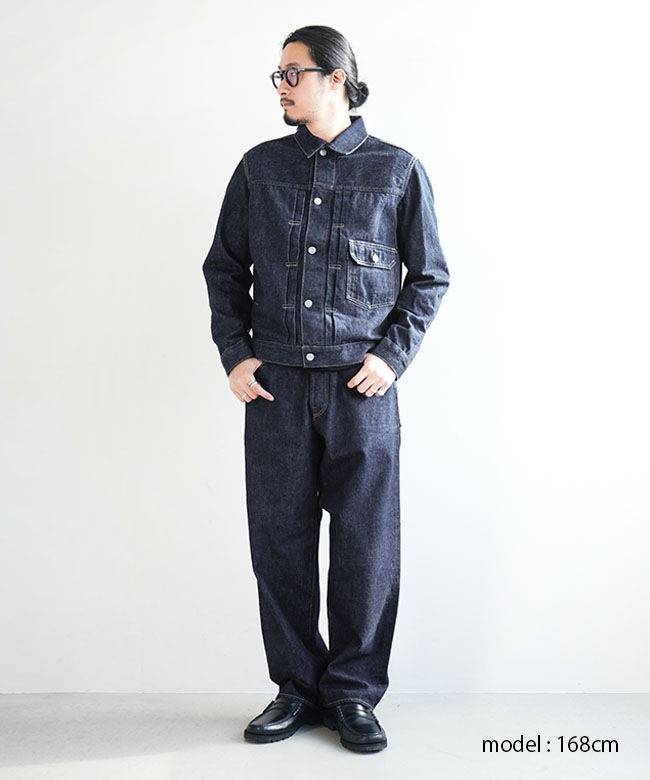 5726-61514]Scye/SCYE BASICS(サイ/サイベーシックス) Selvedge Denim
