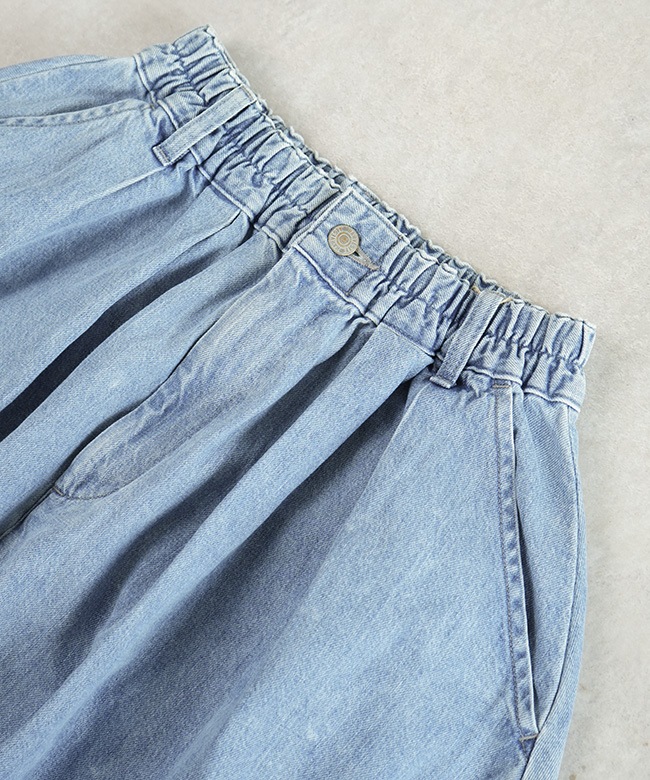 A22504]HARVESTY(ハーベスティ) 10ozデニムサーカススカート ライト