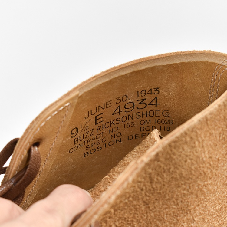 [BR02800]Buzz Rickson's(バズリクソンズ) SHOE, SERVICE, REVERSE UPPER ...