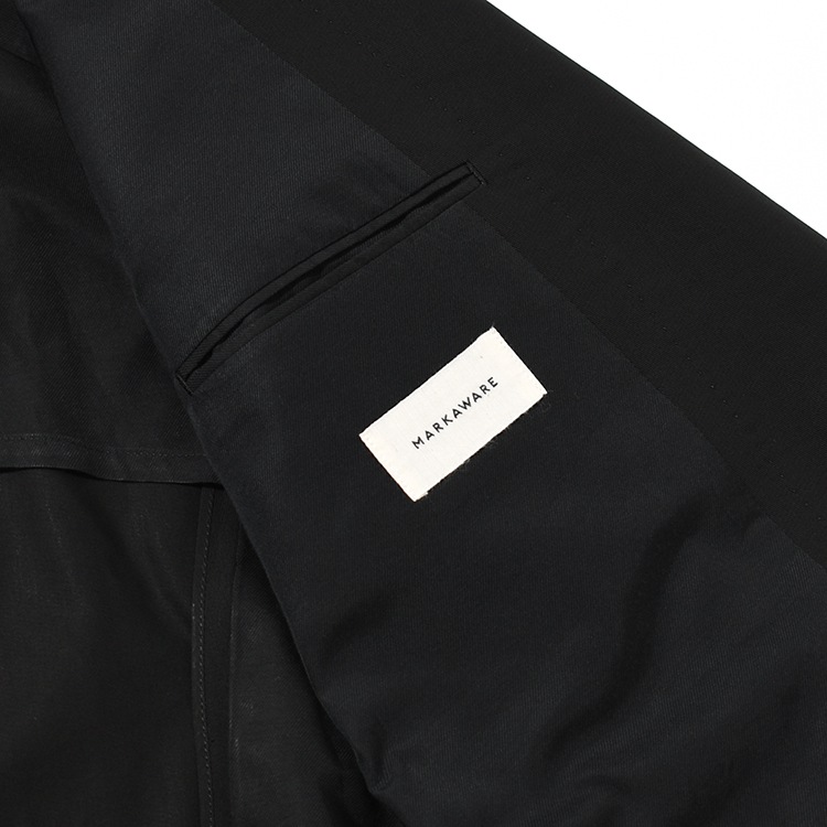 【30% OFF】[a25a05jk01c]MARKAWARE (マーカウェア) ORGANIC COTTON VOILE YARN TWILL ALBERT JACKET(オーガニック ...