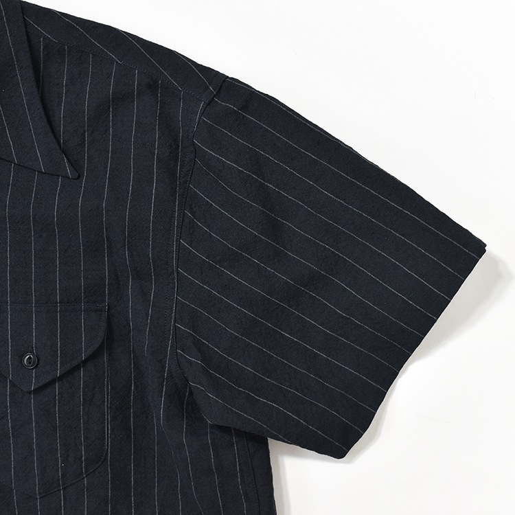 (241OJ-SH17)OLD JOE(オールドジョー)SWALLOW COLLAR SPORTS SHIRTS (WASHER WOOL ...