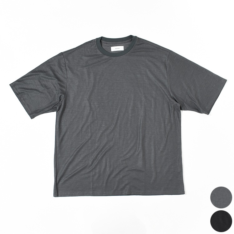 【30% OFF】[m25b02cs01b]marka(マーカ) RAMIE KNIT CREW NECK TEE(ラミー天竺クルーネックTEE)[OUTLET] | marka ...