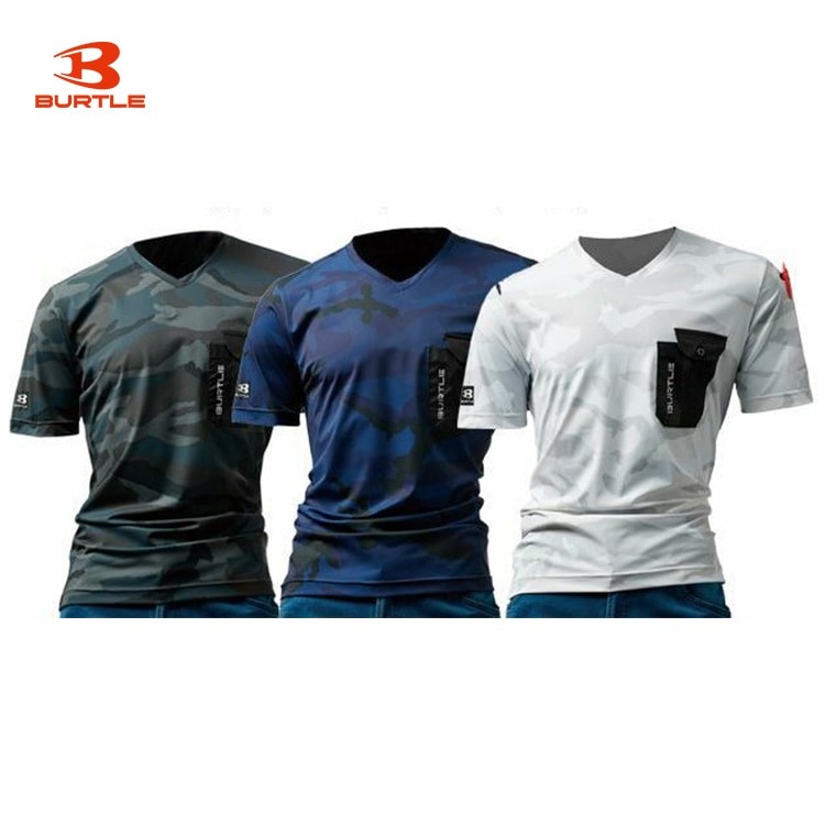 BURTLE バートル4057 VネックTシャツ M L XL XXL オールシーズン対応 ワークウェア 作業着 作業服 | すべての商品 | ワークエス オンラインストア