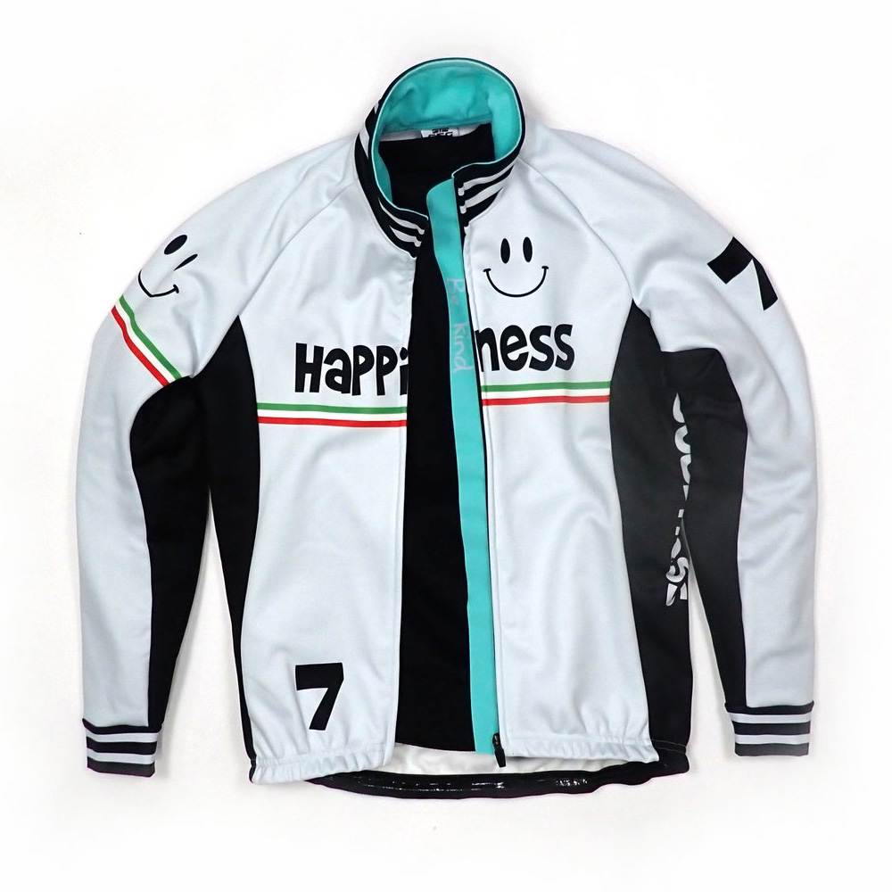 セブンイタリア The Smile Jacket グレー | メンズウェア,長そでジャージ(冬),セブンイタリア | ワールドサイクル 通販