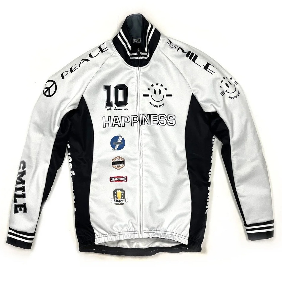 セブンイタリア 10th Smile Jacket オフホワイト | メンズウェア,長そでジャージ(冬),セブンイタリア | ワールドサイクル 通販