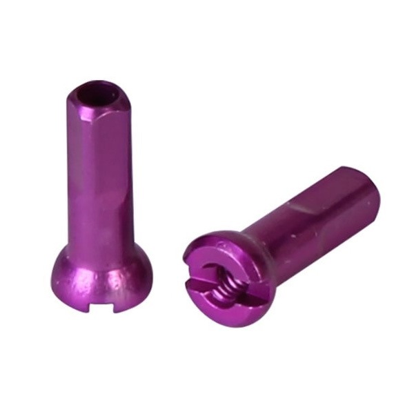 サピム アルミニップル (14G/100ケ) パープル | ロードバイクパーツ,スポーク･ニップル,サピム | ワールドサイクル 通販