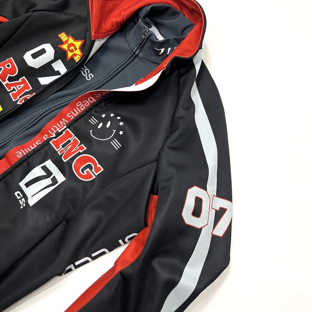 セブンイタリア Race Smile Jacket ブラック | メンズウェア,長そでジャージ(冬),セブンイタリア | ワールドサイクル 通販