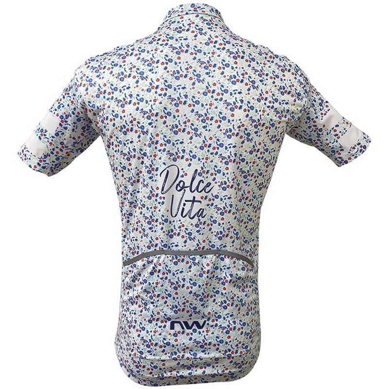 ノースウェーブ FIORE JERSEY ホワイト/ブルー/レッド | メンズウェア,半そでウェア,ノースウェーブ | ワールドサイクル 通販