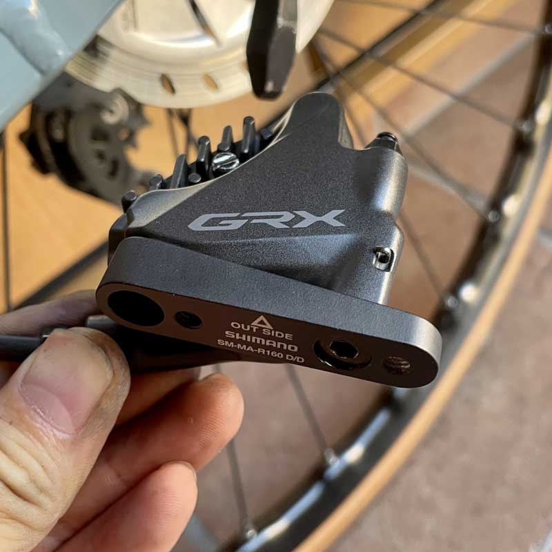 Installation of GRX brake caliper (RX400) : r/bikewrench