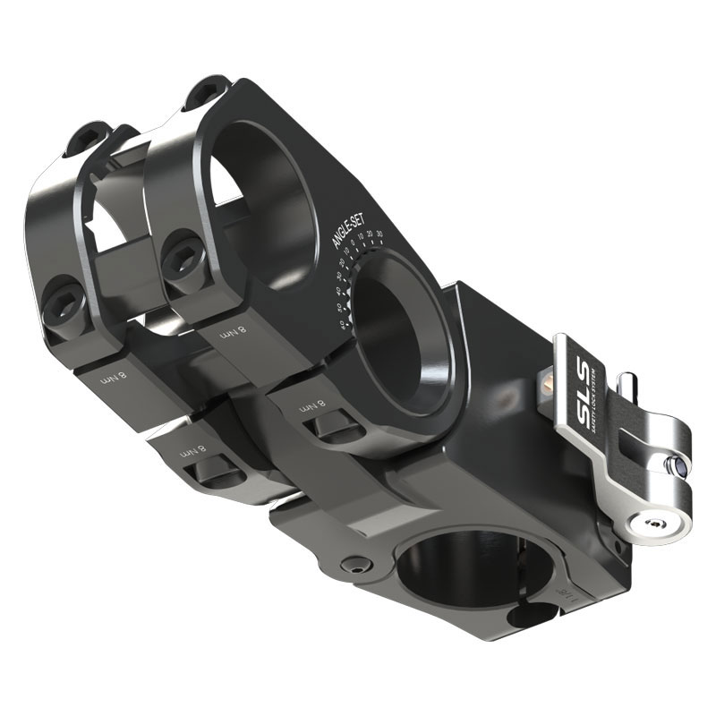 ROCKER PARTS RocHead AiO MAX 90度角度変更ステム 角度調整機能付き 90mm ブラック 31.8mm | ロード ...