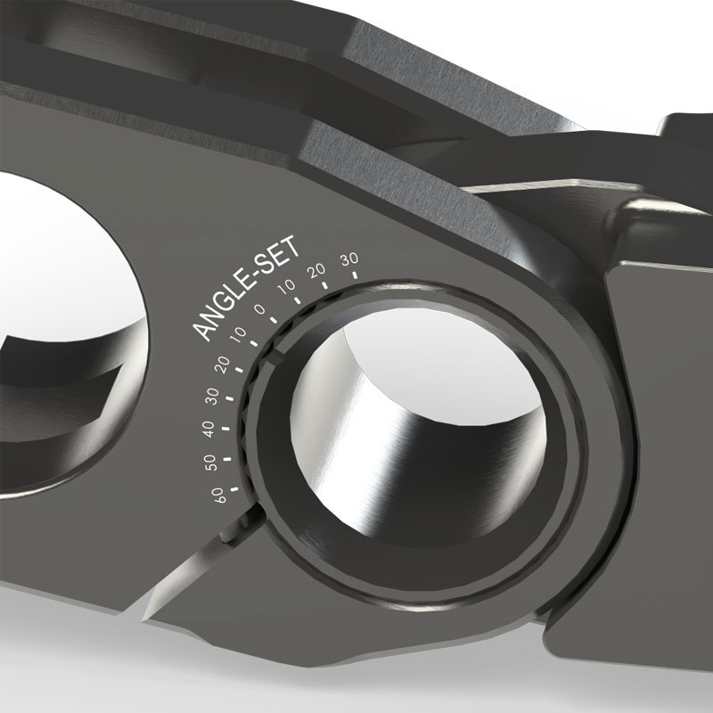 ROCKER PARTS RocHead AiO MAX 90度角度変更ステム 角度調整機能付き 90mm ブラック 31.8mm | ロード ...