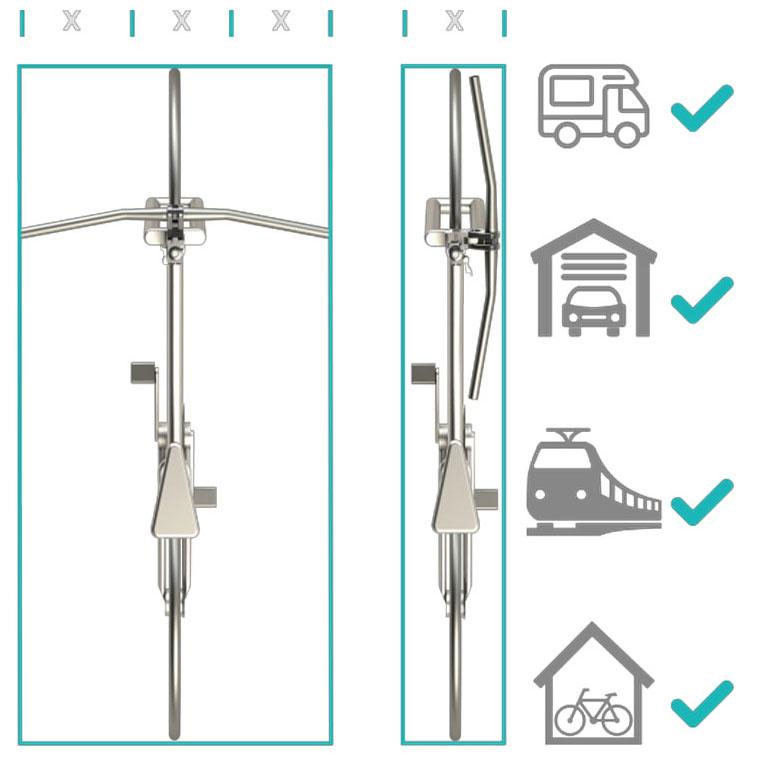 ROCKER PARTS RocHead AiO MAX 90度角度変更ステム 角度調整機能付き 90mm ブラック 31.8mm | ロード ...