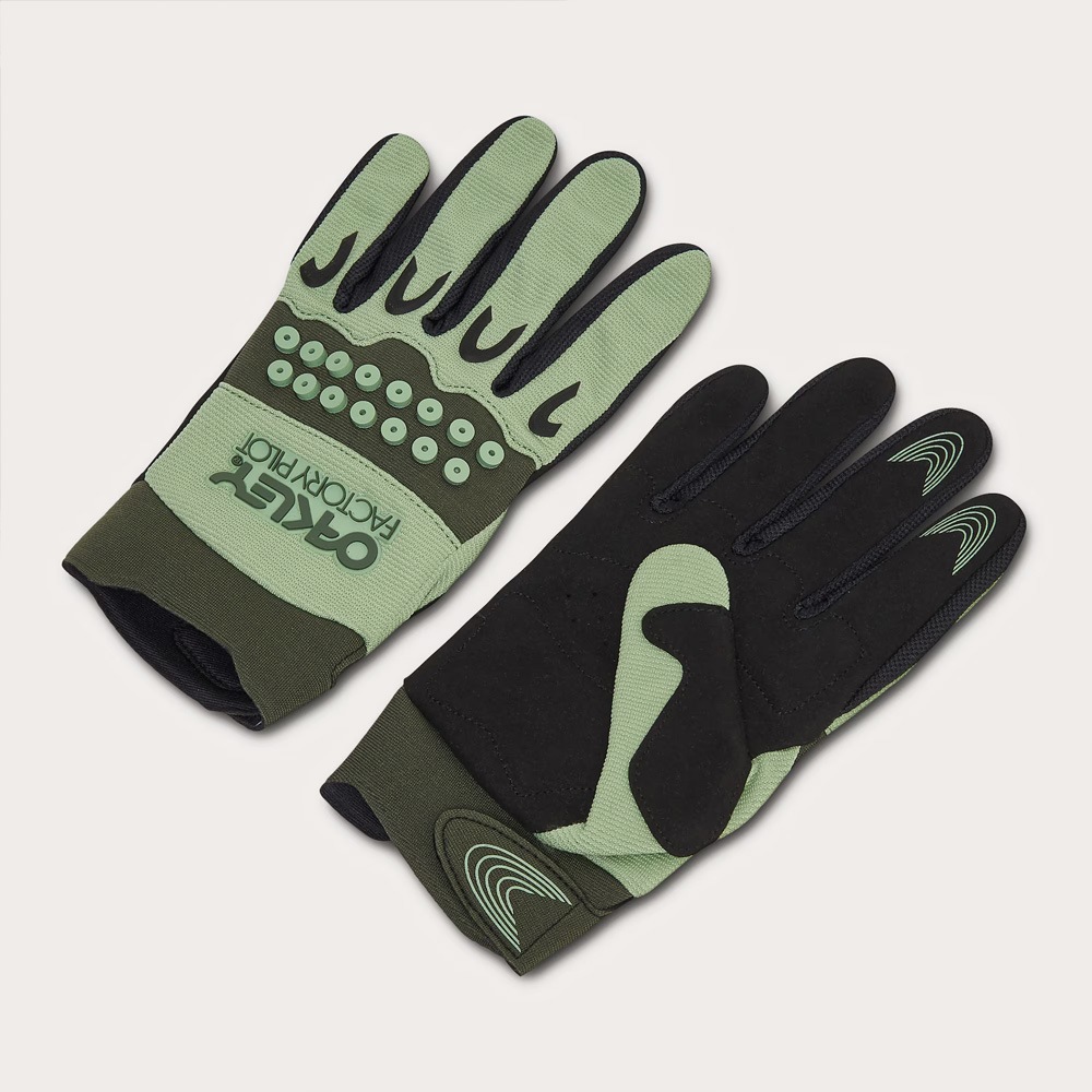 オークリー SWITCHBACK MTB GLOVE 2.0 ニューダークブラッシュ/ニュージェイド タッチパネル対応 | メンズウェア,冬用 ...