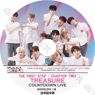 K-POP DVD TREASURE COUNTDOWN LIVE (2020.09.18) CHAPTER TWO 日本語字幕あり TREASURE トレジャー ヒョンソク ジフン ヨシノリ ...