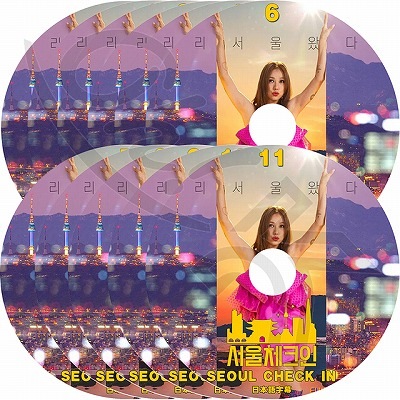 K-POP DVD SEOUL CHECK IN 11枚SET 日本語字幕あり LeeHyori イヒョリ KPOP DVD | kpop ソロ,その他 | 楽しい日常｜オッ！ケイショップ