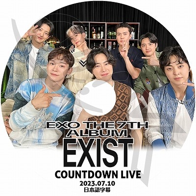 K-POP DVD EXO COUNTDOWN LIVE 2023.07.10 EXIST 日本語字幕あり EXO エクソ スホ べッキョン チャニョル カイ セフン シウミン チェン EXO ...