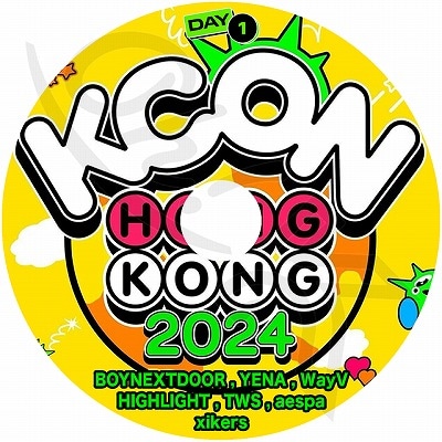 K-POP DVD KCON 2024 IN HONGKONG 1DAY 2024.03.30 - HIGHLIGHT aespa BOYNEXTDOOR TWS Xikers WayV ...