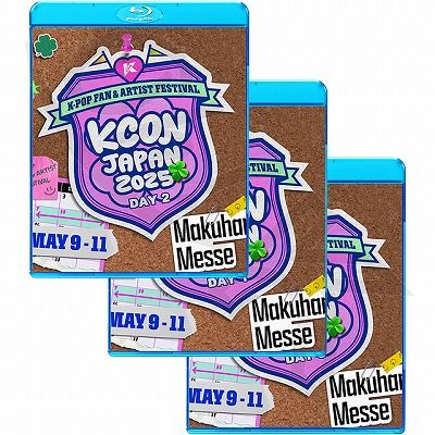Blu-ray KCON 2025 IN JAPAN 1-3DAY 3枚SET 2025.05.09-05.11 - BIGBANG ビックバン D-LITE デソン DAESUNG ...