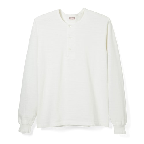 HL Loop Wheel Long Sleeve Henley | STEVENSON OVERALL | WESTERN RIVER ...