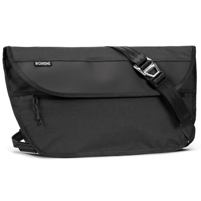 SIMPLE MESSENGER BAG MD | CHROME | WESTERN RIVER ONLINE STORE