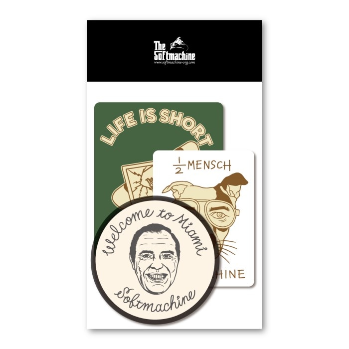 SM STICKER SET | THE SOFTMACHINE | WESTERN RIVER ONLINE STORE