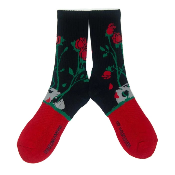WILD ROSES Socks | AMPAL CREATIVE | WESTERN RIVER ONLINE STORE