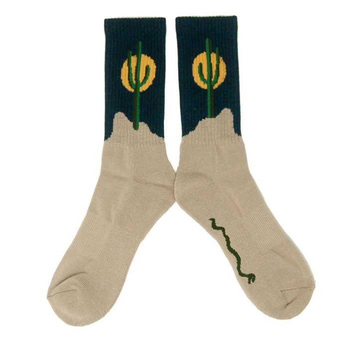 SUNSET CACTUS Socks | AMPAL CREATIVE | WESTERN RIVER ONLINE STORE