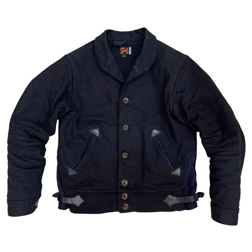 MFSC"MADE IN USA"MIDNIGHT DENIM CAMPUS JACKET | MISTER FREEDOM ...