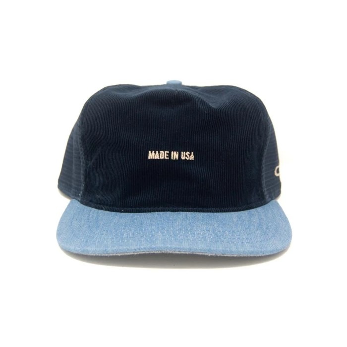 MADE IN USA - NAVY Strapback | Goods,Hat,Cap | WESTERN RIVER ONLINE STORE