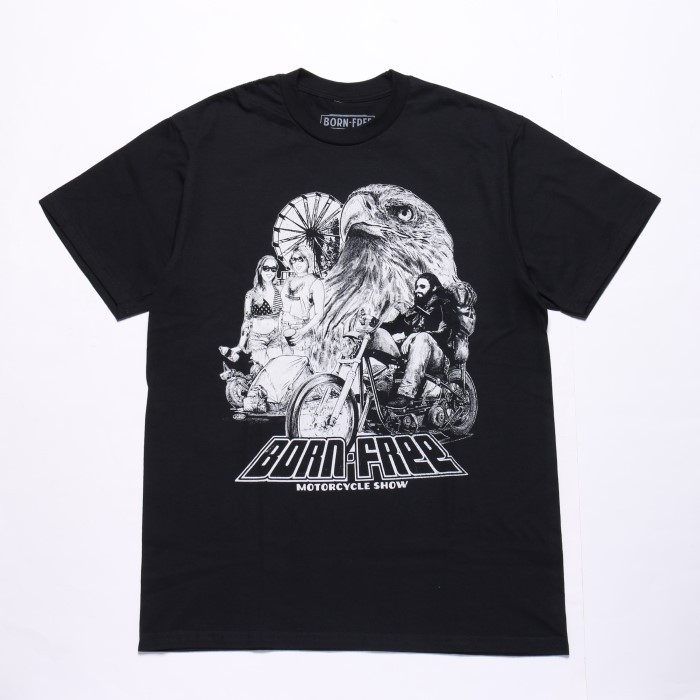 BORN FREE EAGLE : OFFICIAL PRINTED S/S TEE | GARBAGE WAGON | WESTERN ...