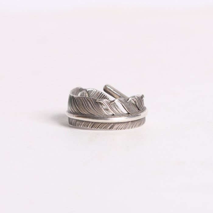 JUNK COIN SHARP FEATHER RING | Goods | WESTERN RIVER ONLINE STORE