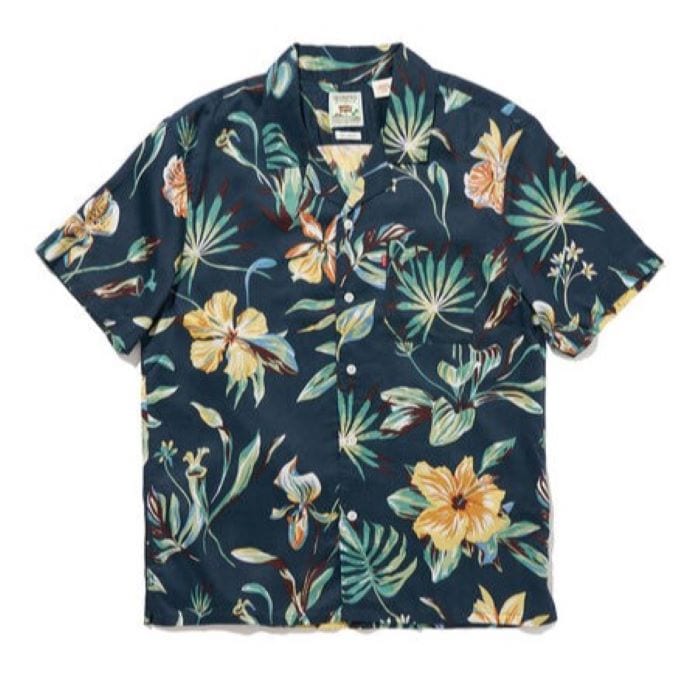SUNSET CAMP SHORT SLEEVE SHIRT NEPENTHE FLORAL | すべての商品 | WESTERN RIVER ...