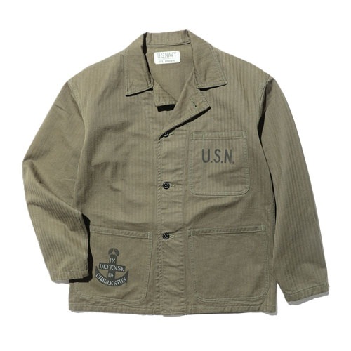 U.S.NAVAL WORK JACKET,H.B.T. U.S.NAVY N-3 TYPE CUSTOM | COLIMBO ...