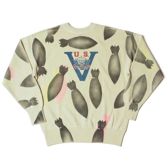 Lot JG-CS19 Drop Love, Not Bombs Sweatshirt | WAREHOUSE,SWEAT・HOODIE ...