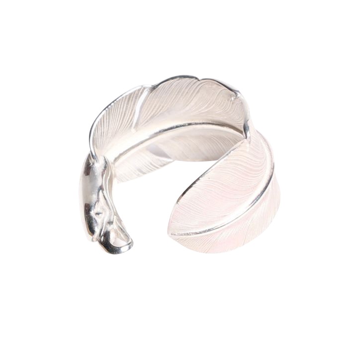 EFRG-0025 EAGLE HEAD FEATHER RING | LARRY SMITH,RING | WESTERN RIVER ...