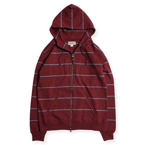 HEAVY BORDER HOODIE | WESTRIDE,Tops,Sweat | WESTERN RIVER ONLINE STORE