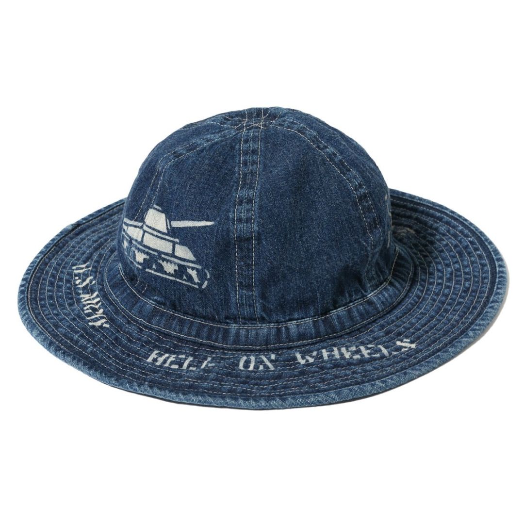 Lot No. BR02850 / HAT, WORKING, DENIM VINTAGE WASHED STENCIL | TOYO ...