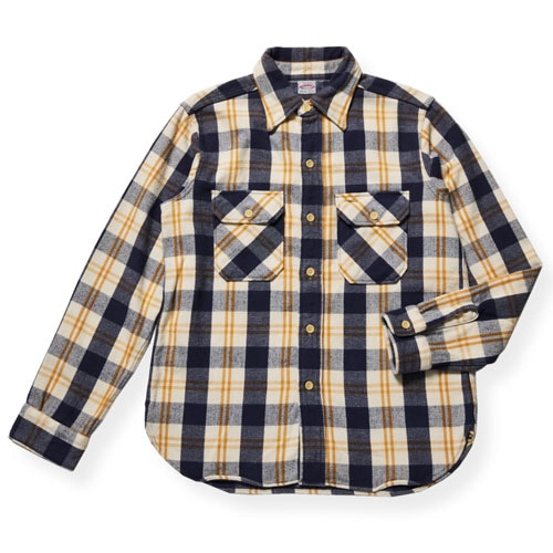 Lot 3104 FLANNEL SHIRTS B柄 | WAREHOUSE,Shirts | WESTERN RIVER ONLINE STORE