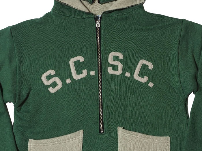 Lot JG-CS11 The Olympic Champion sweat parka Applique | WAREHOUSE,SWEAT ...