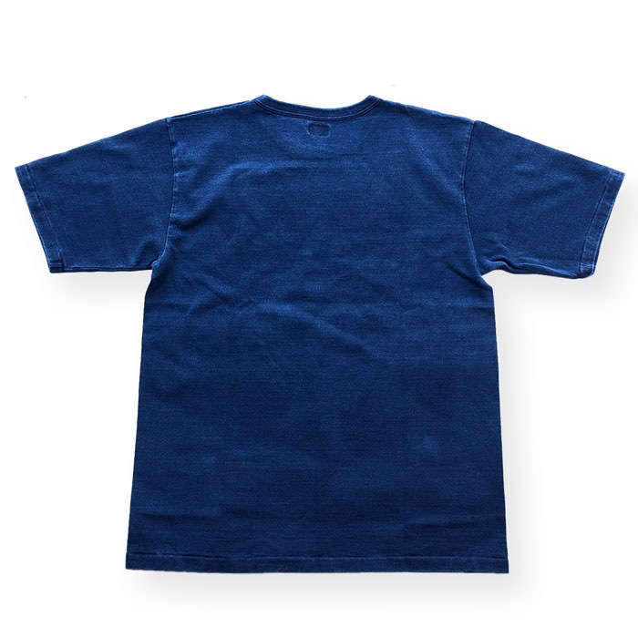 Lot 37001IND HEAVY WEIGHT SHORT SLEEVE TEE INDIGO DYE | DUBBLEWORKS ...
