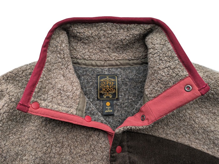 SNAP SHEEP PILE JACKET | GYPSY＆SONS,OUTER | WESTERN RIVER ONLINE STORE