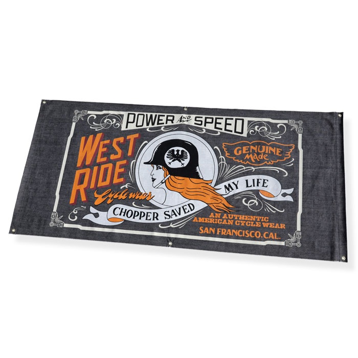HAND PRINT BANNER | WESTRIDE,Goods,Etc | WESTERN RIVER ONLINE STORE