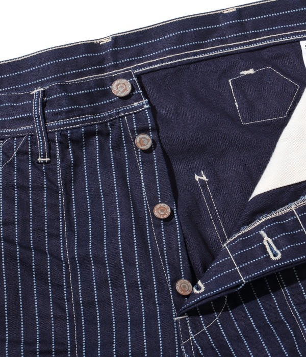 9oz WABASH STRIPE ENGINEER PANTS | TOYO ENTERPRISE,SUGAR CANE | WESTERN ...